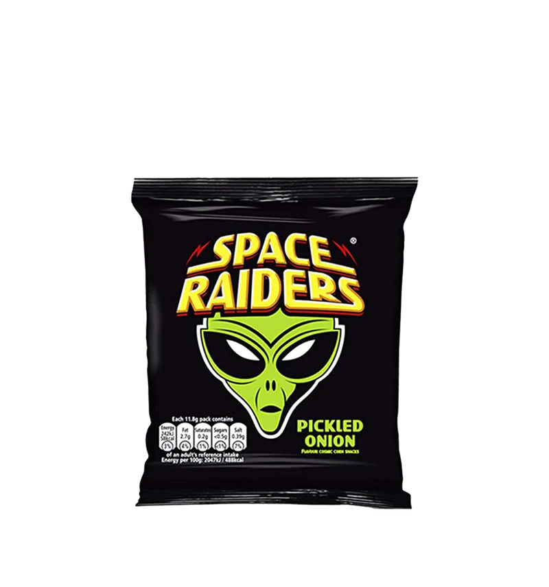 Space Raiders Pickled Onion Crisps 22g - Best Before 15/02/25 – St ...