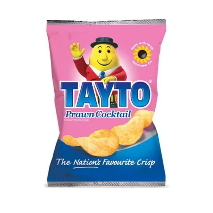 Tayto Prawn Cocktail 37g - BEST BEFORE 03/10/2025 – St Kilda Family Mart