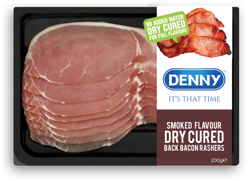 Denny Dry Cured Back Bacon Rashers 200g – St Kilda Family Mart